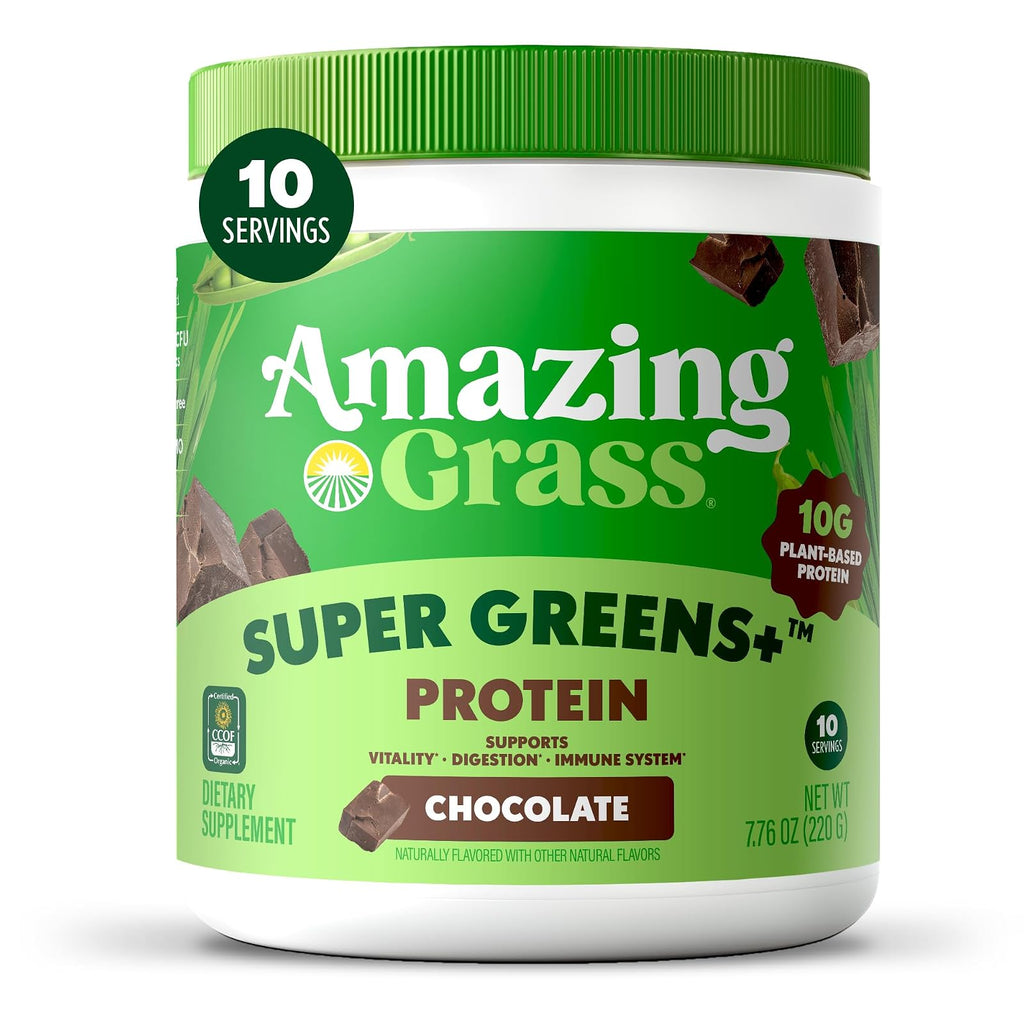 Amazing Grass Super Greens protein powder