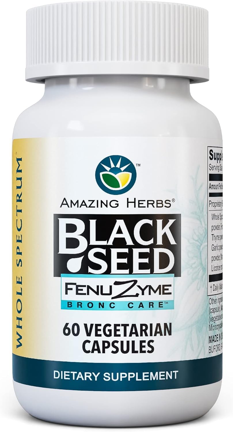 Amazing Herbs black seed oil capsules
