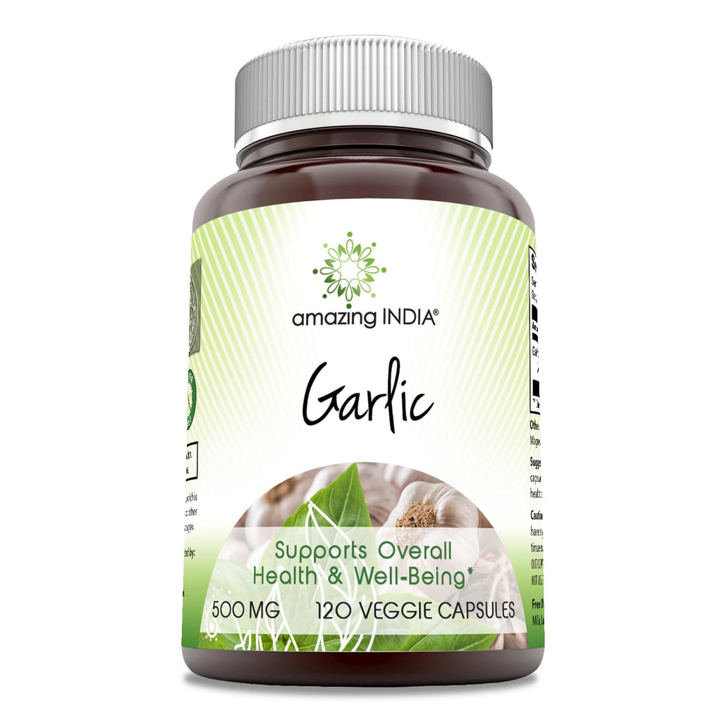 Amazing India aged garlic capsules