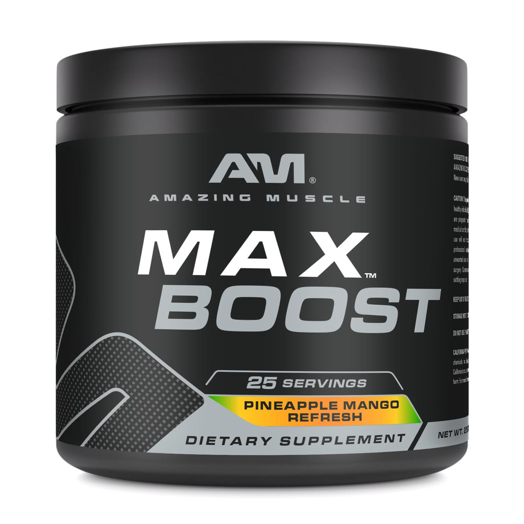 Amazing Muscle pre-workout pineapple mango