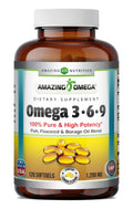 Amazing Omega 3-6-9 softgels for heart health