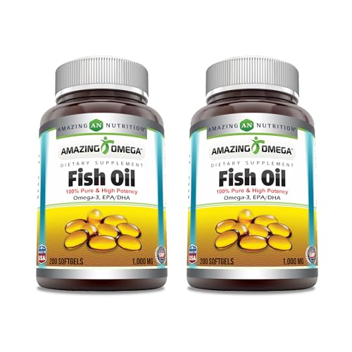 Amazing Omega fish oil softgels