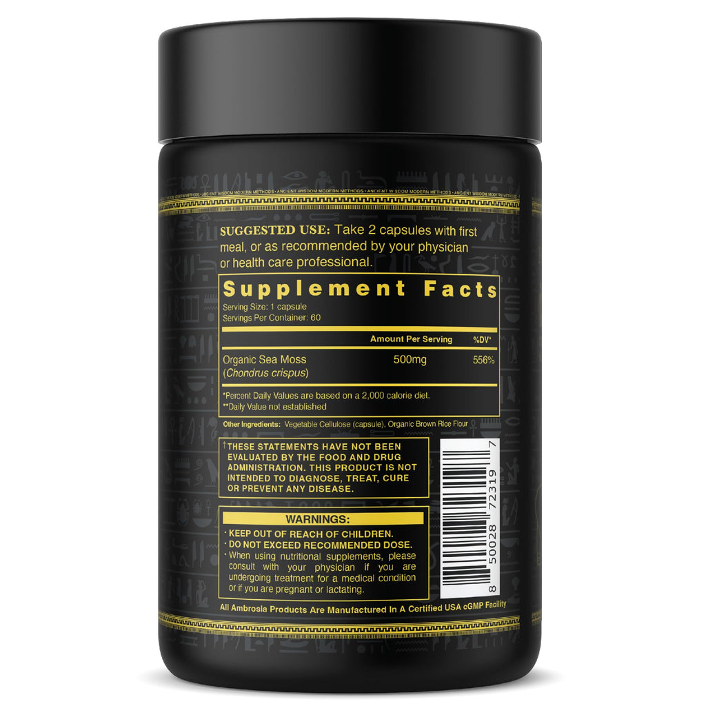 Ambrosia blended vitamins for healthy living