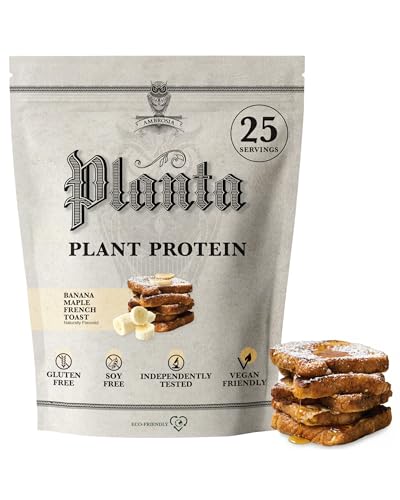 Ambrosia plant protein powder banana