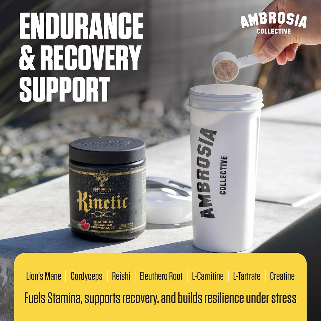 Ambrosia pre-workout for enhanced performance