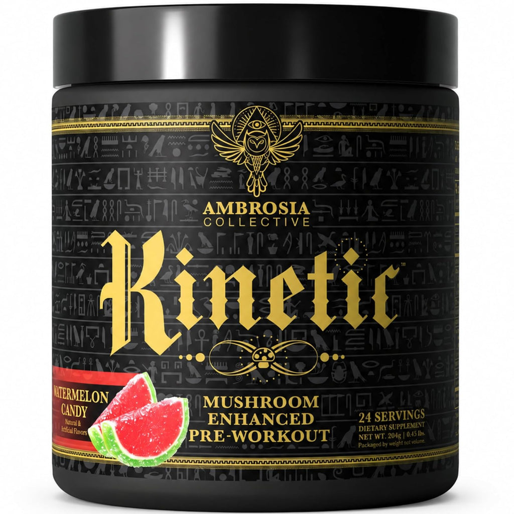 Ambrosia pre-workout mushroom energy