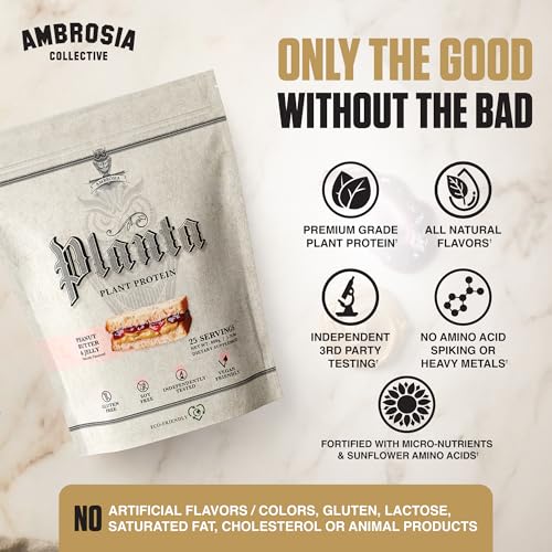 Ambrosia protein powder for healthy snacks
