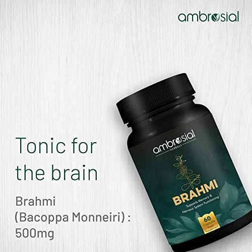 AMBROSIAL bacopa monnieri capsules 500 mg
