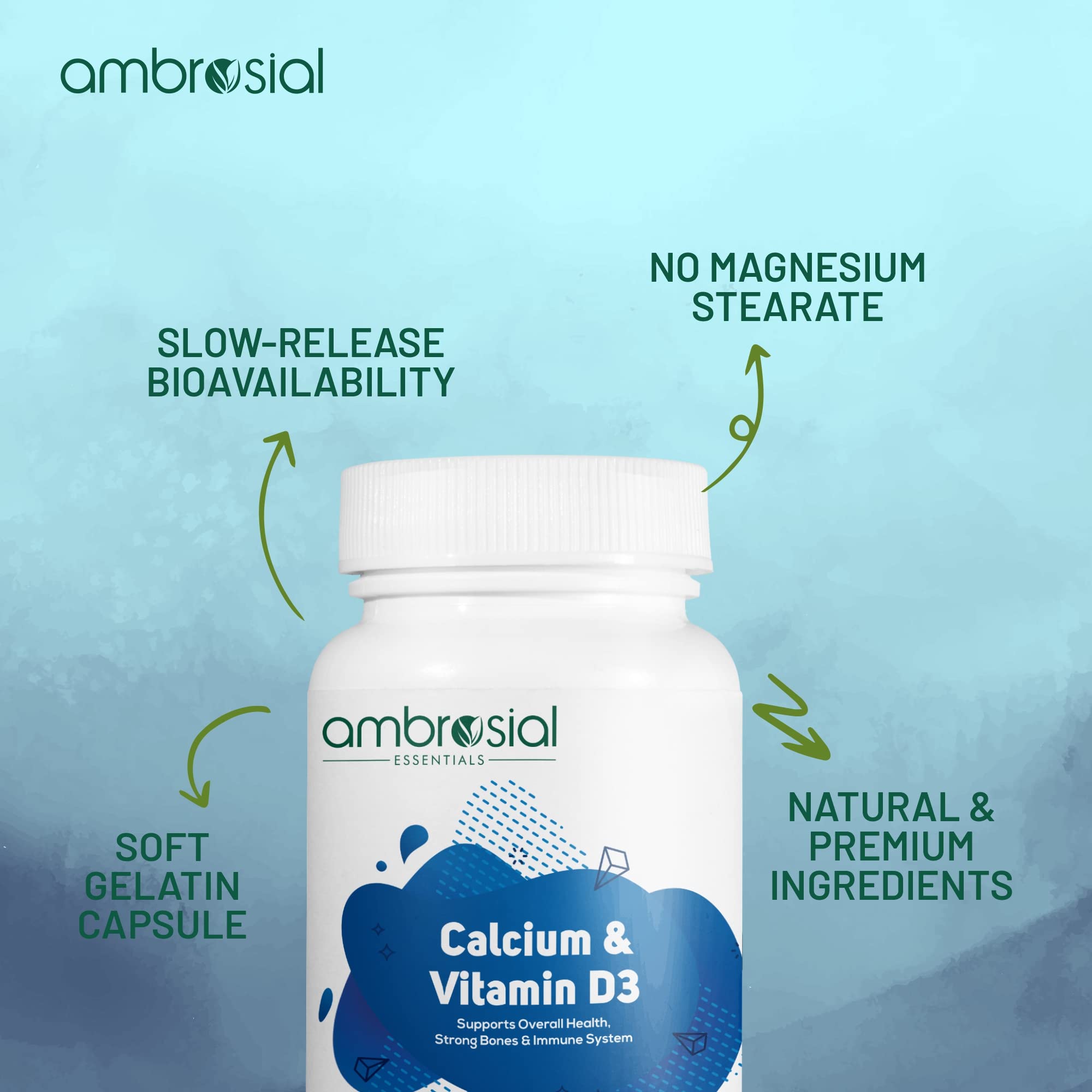 Ambrosial calcium for muscle function