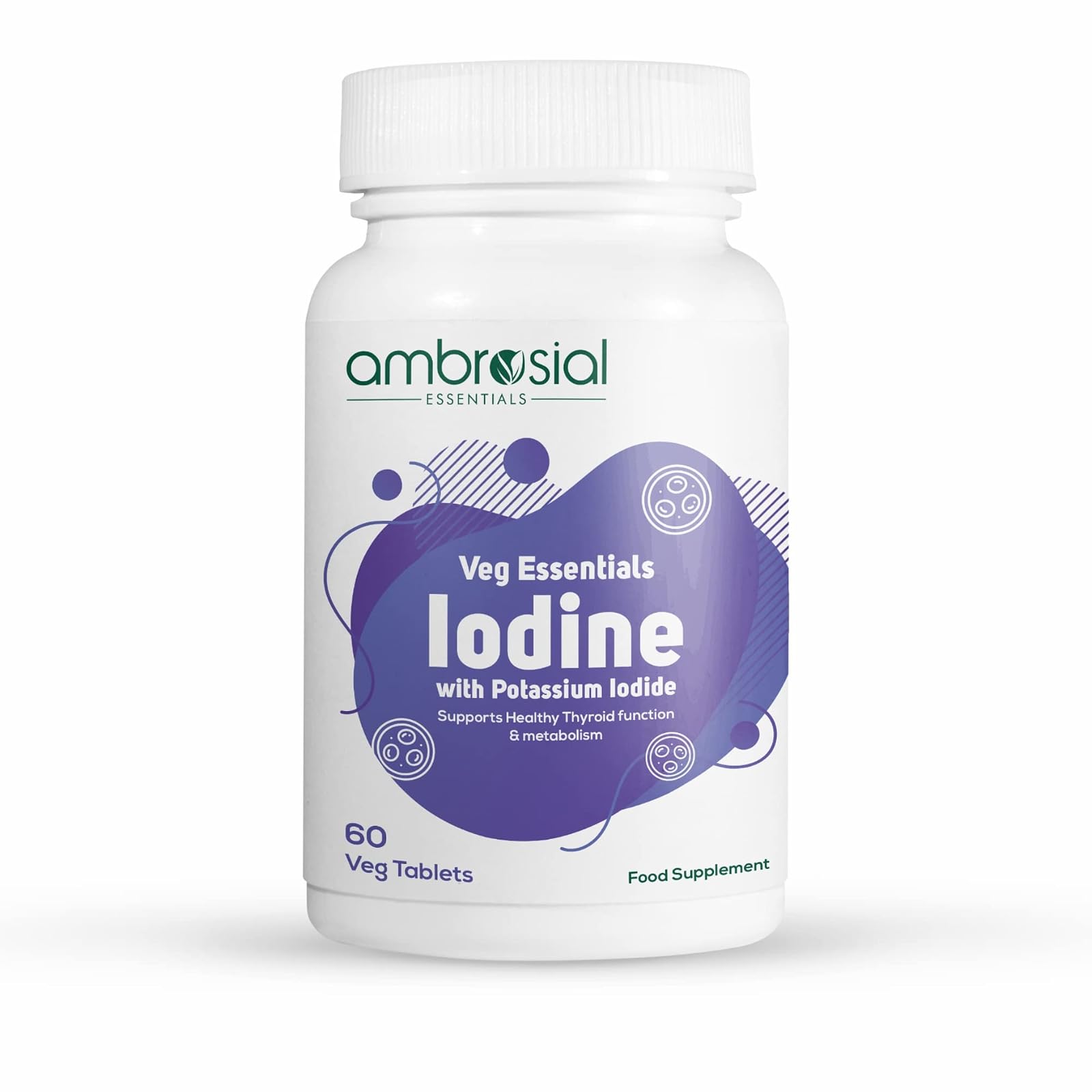 Ambrosial iodine supplement for thyroid health
