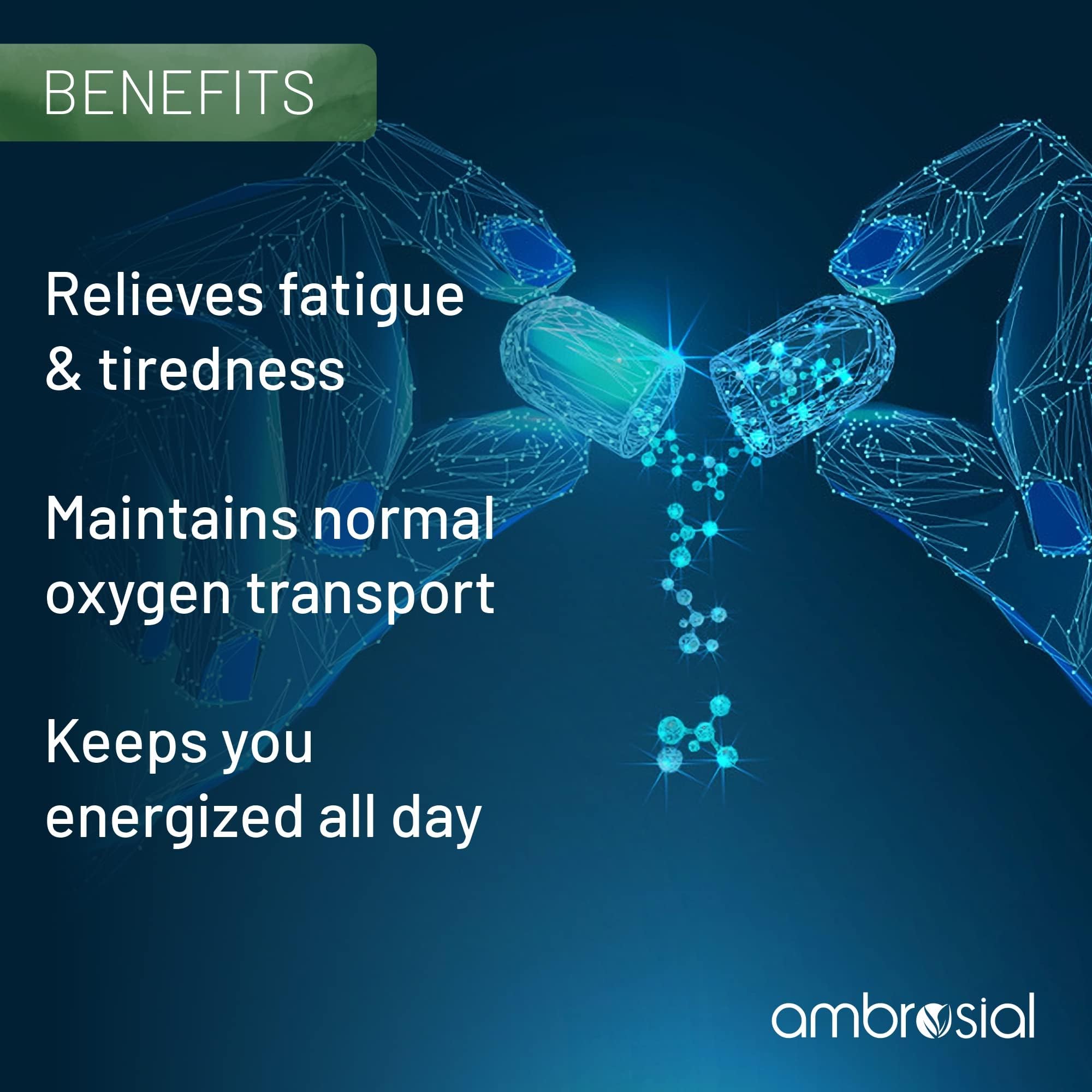 Ambrosial Iron for fatigue relief