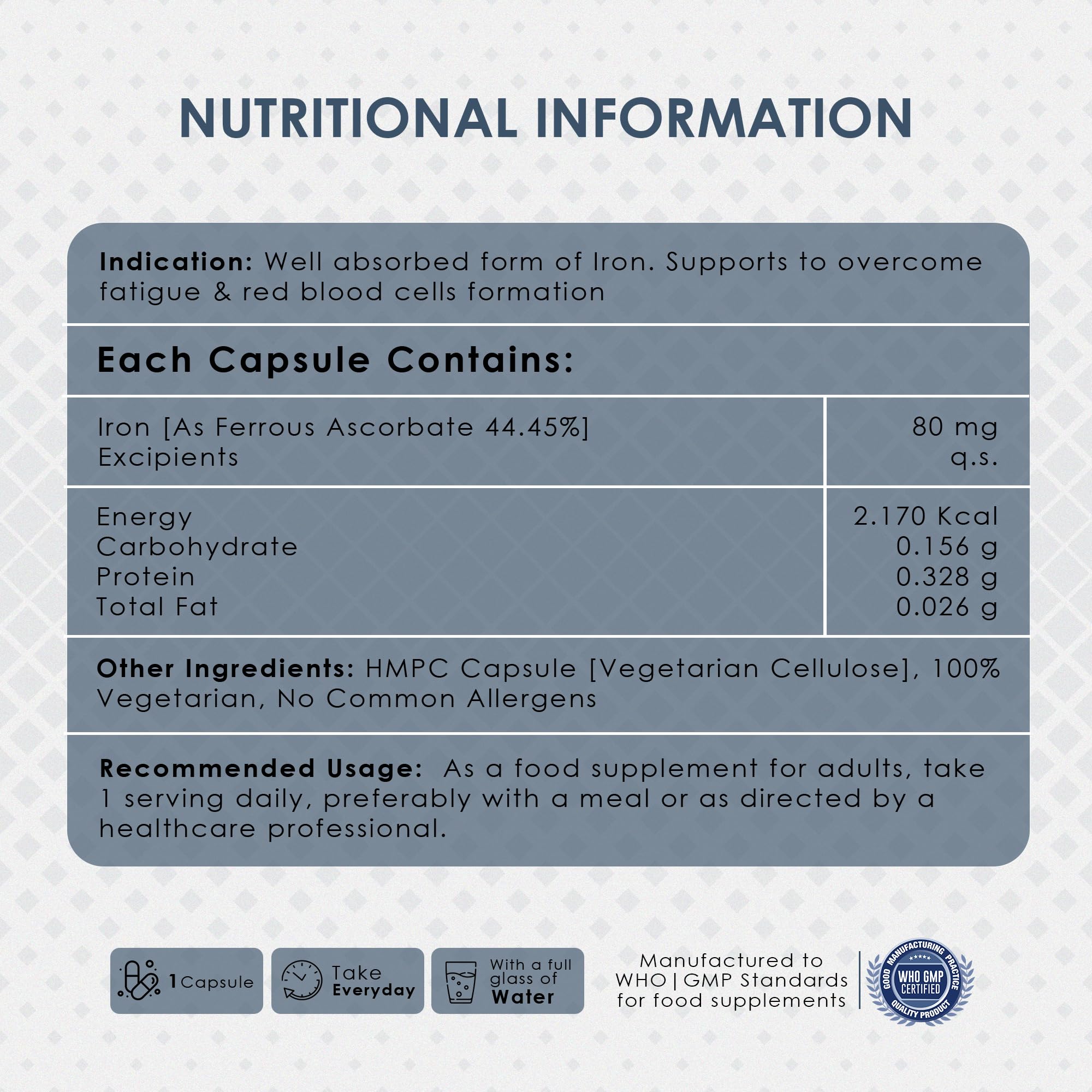 Ambrosial Iron for overall wellness