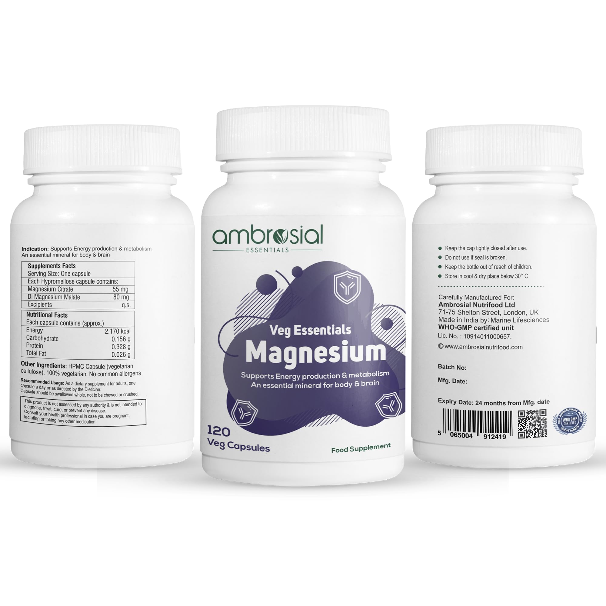 Ambrosial magnesium for holistic health