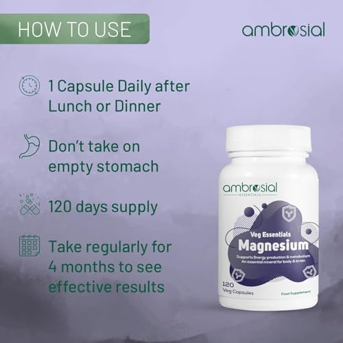 Ambrosial magnesium for muscle relaxation