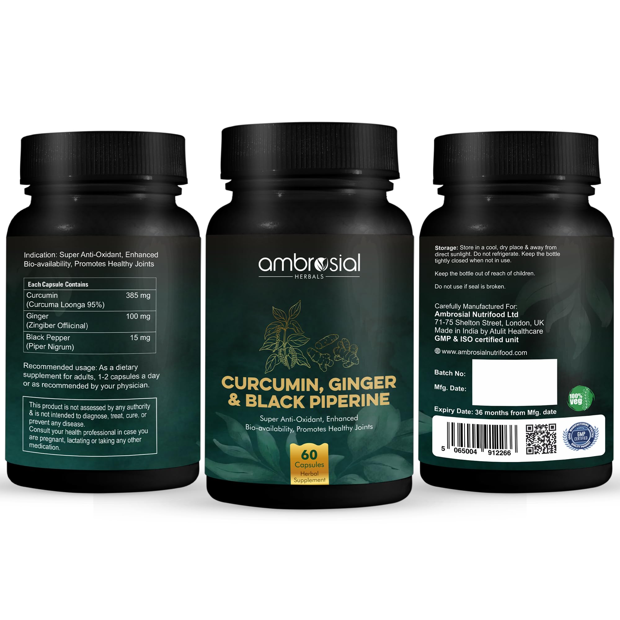 ambrosial turmeric for overall wellness