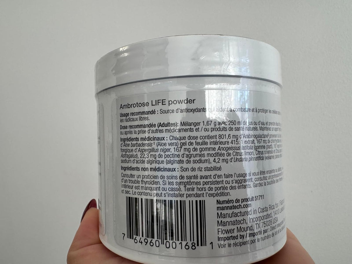 Ambrotose LIFE® Powder easy mixing