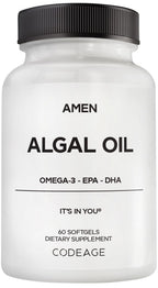 Amen algal oil omega-3 benefits