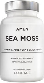 Amen sea moss capsules for wellness