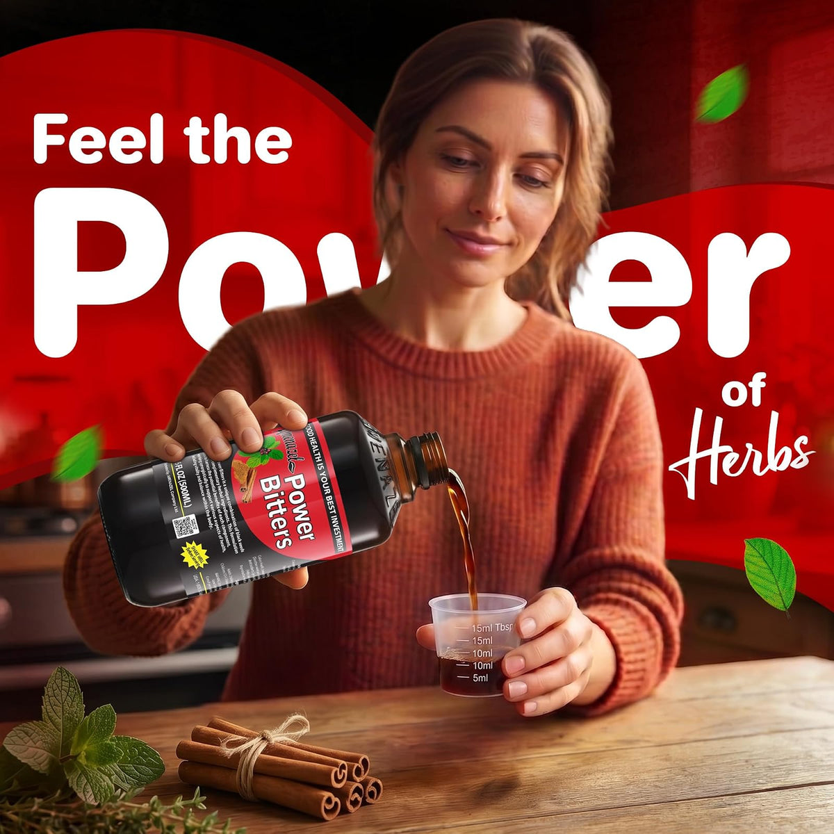 Amenazel bitters to boost metabolism