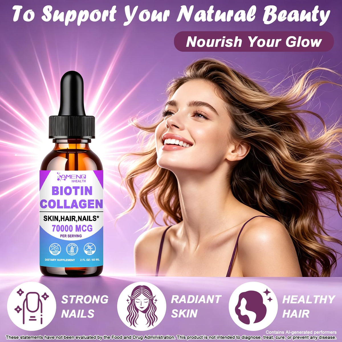 AMENQ Biotin for stronger locks