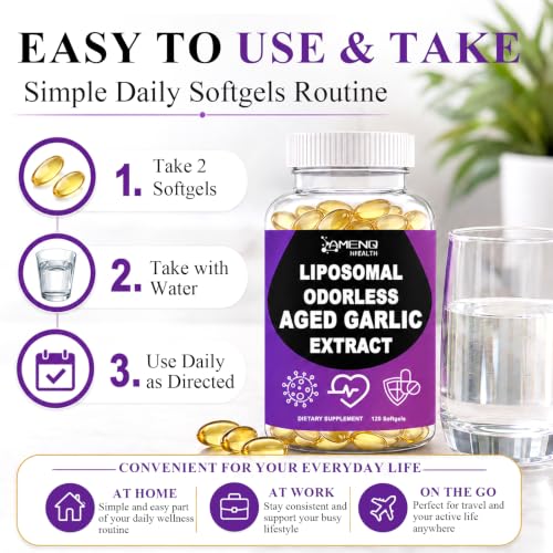 AMENQ garlic extract for vitality