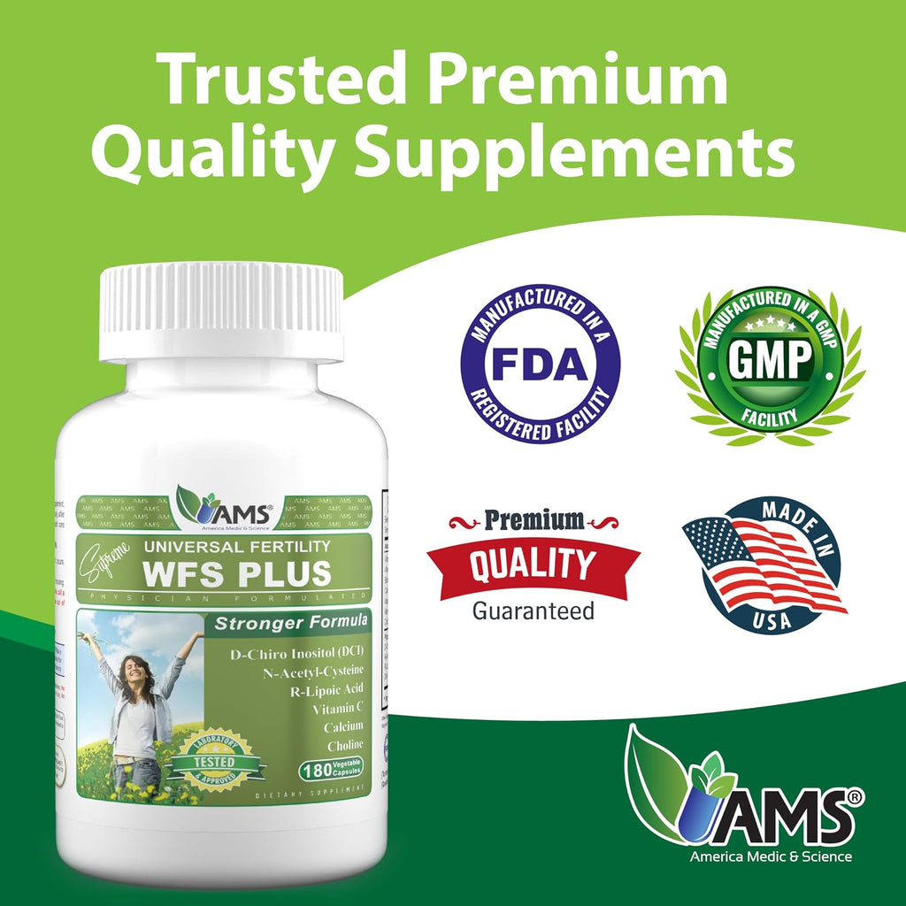 America Medic fertility support vitamins