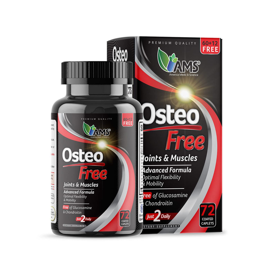 America Medic & Science Osteo Free caplets for bone health