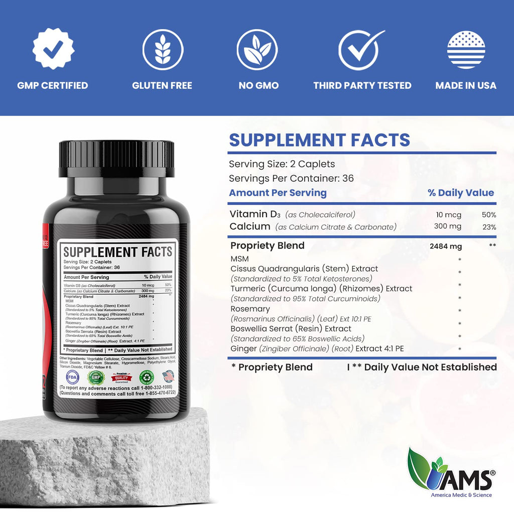 America Medic & Science Vitamin D for strong bones