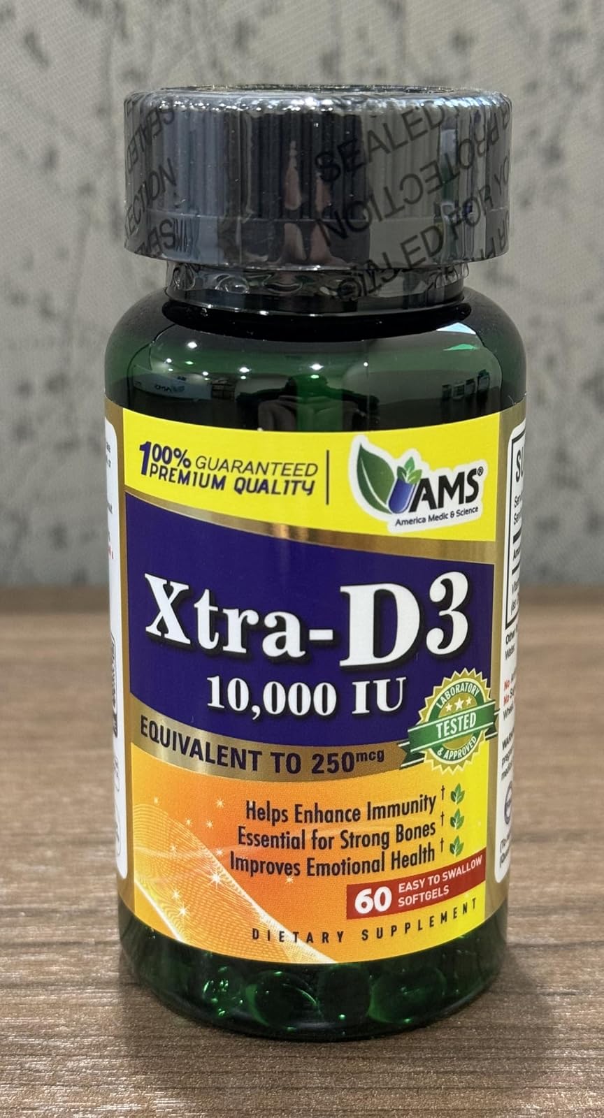 America Medic & Science vitamin D supplement