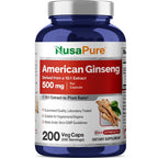 American ginseng 500 mg capsules