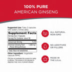 American ginseng extract for wellness