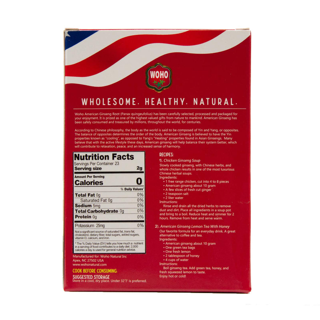 American ginseng for natural energy