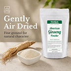 American ginseng powder for energy