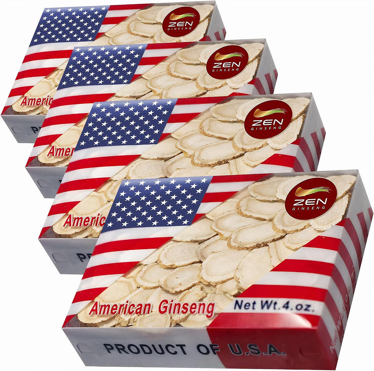 American ginseng slices for wellness