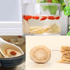 American ginseng slices in convenient packaging