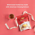 American ginseng tea for energy