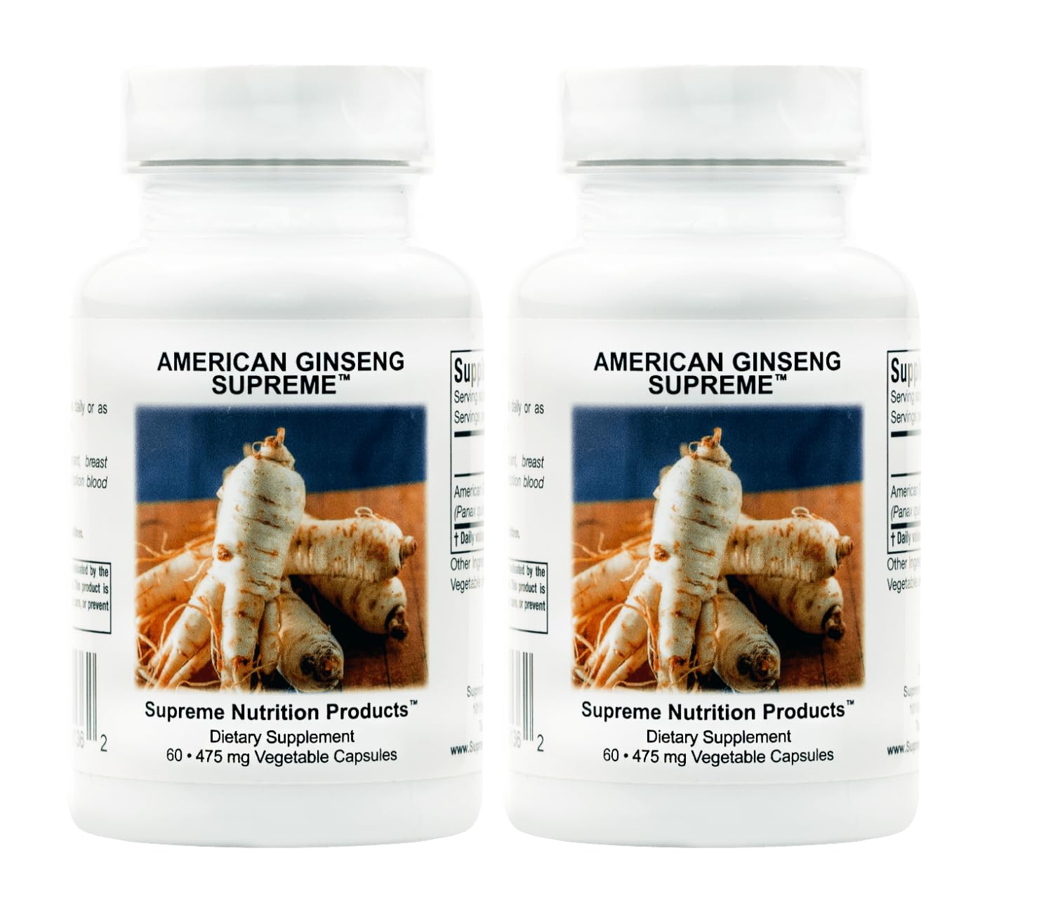 American ginseng vegetarian capsules