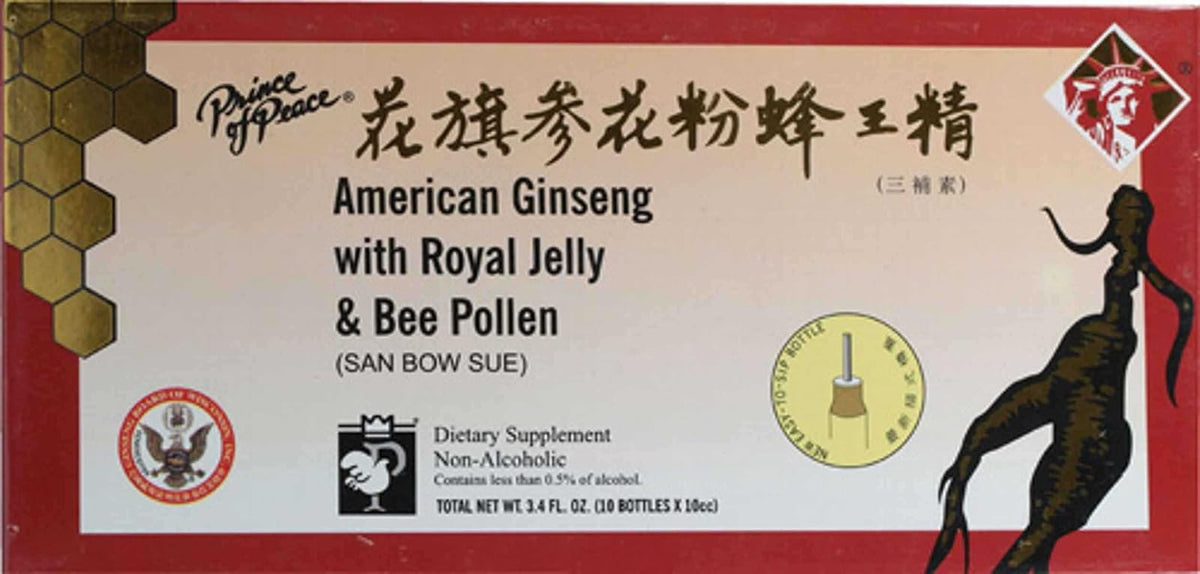 American ginseng with royal jelly benefits