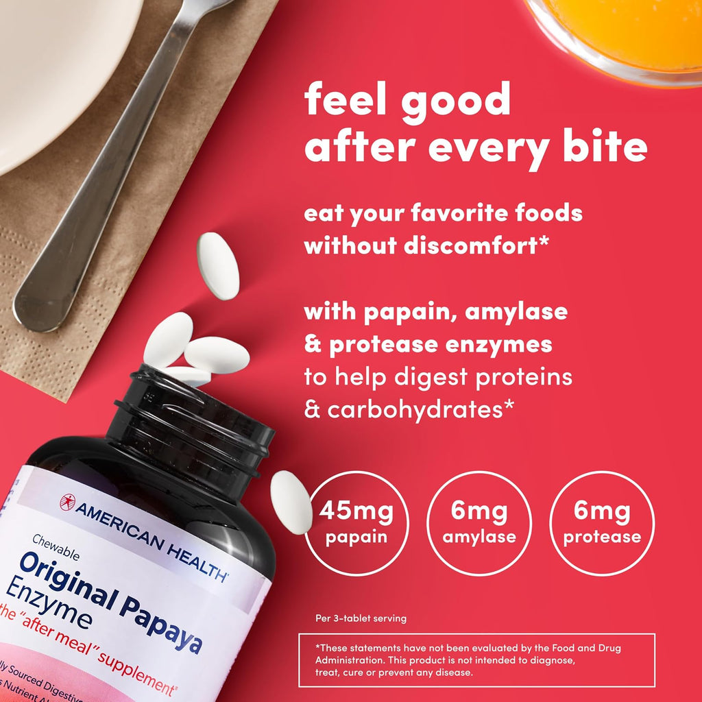 American Health digestive enzyme benefits