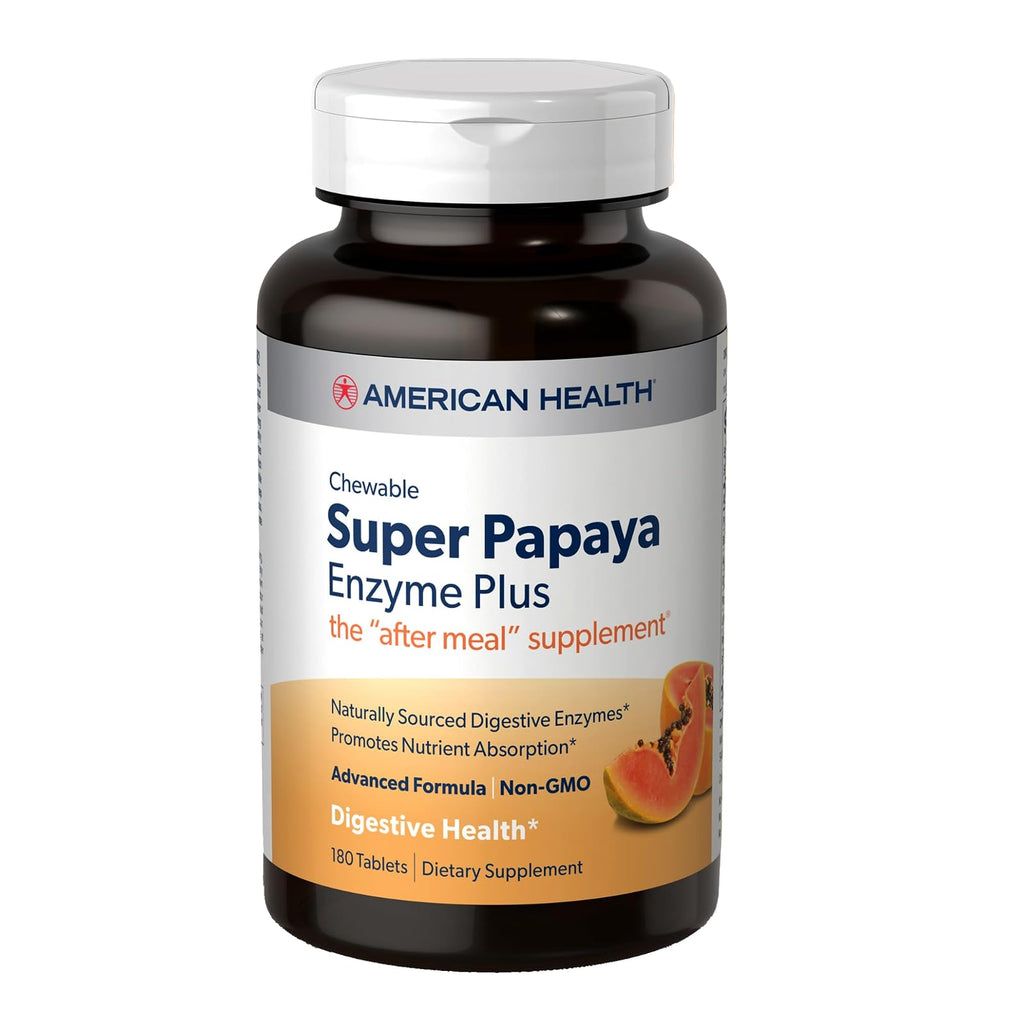 American Health digestive enzymes chewable tablets