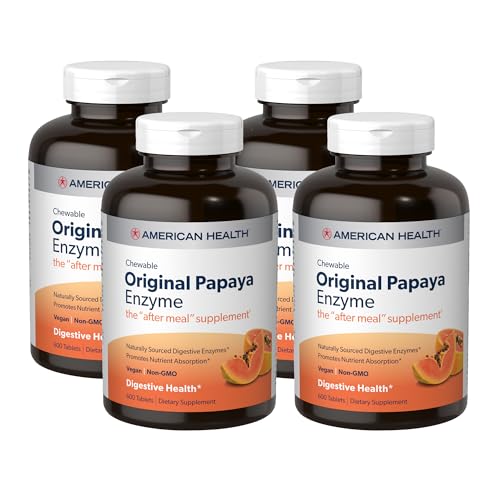 American Health papaya enzyme tablets