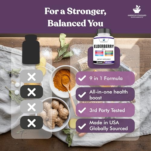 American Standard elderberry for vitality