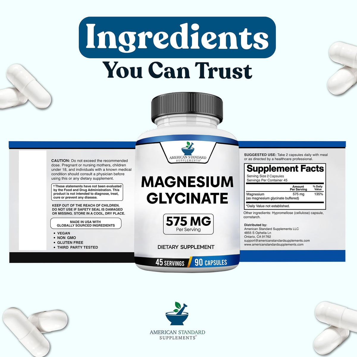 American Standard mineral supplement benefits