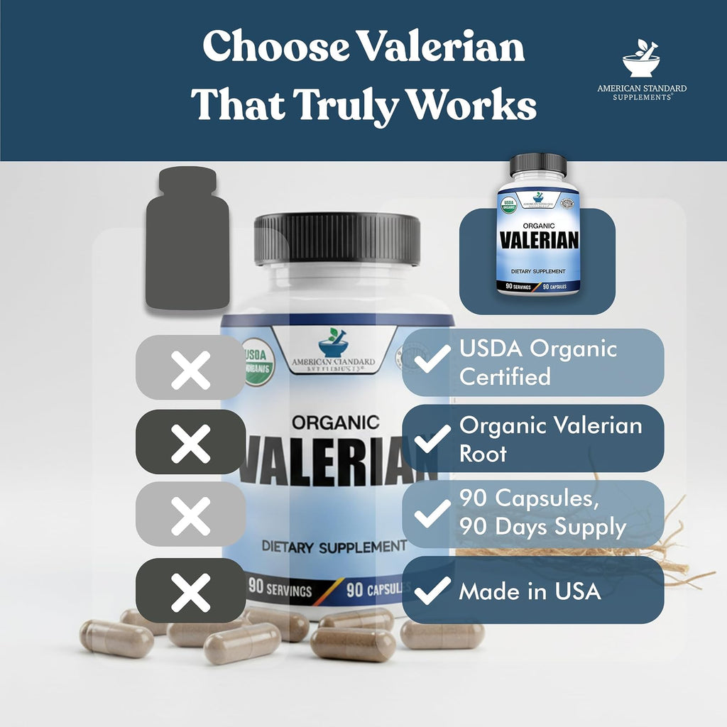 American Standard valerian benefits