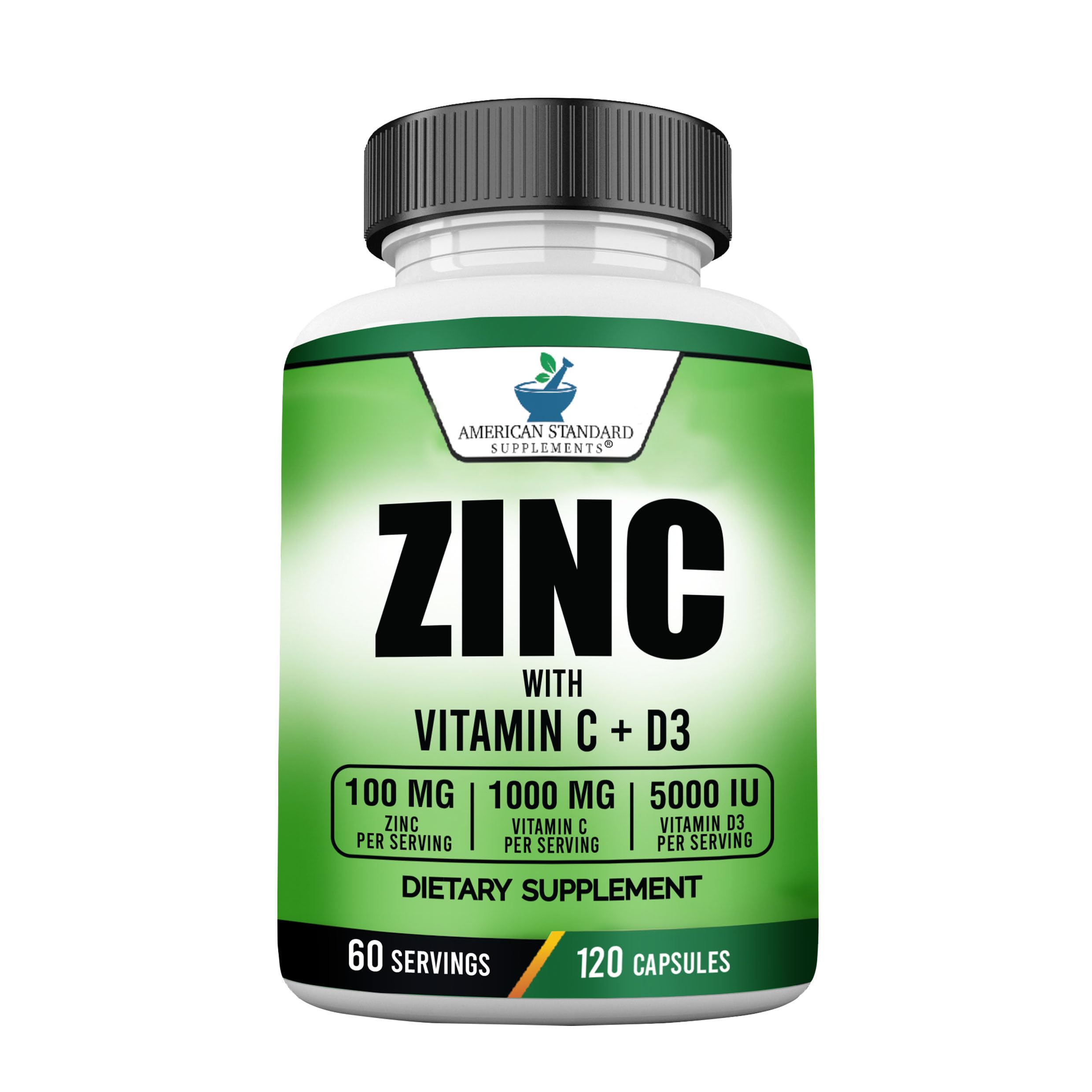American Standard Zinc supplement capsules