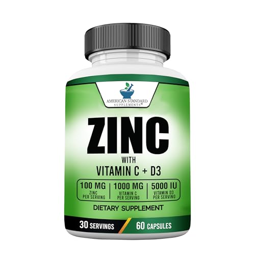 American Standard Zinc supplement capsules