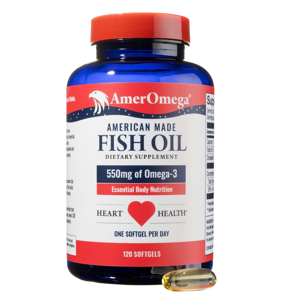 AmerOmega fish oil softgels