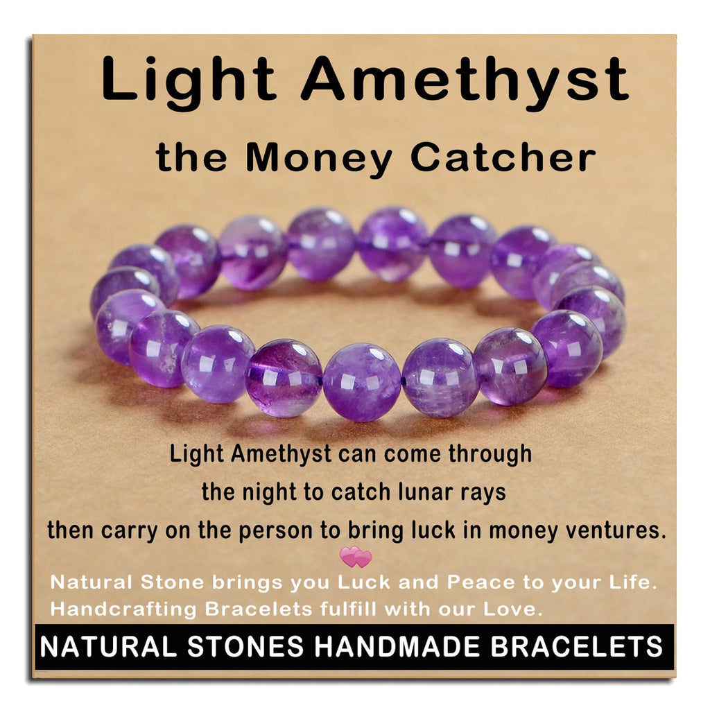 amethyst gemstone bracelet for healing
