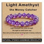 amethyst gemstone bracelet for healing