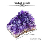 amethyst geode cluster for meditation